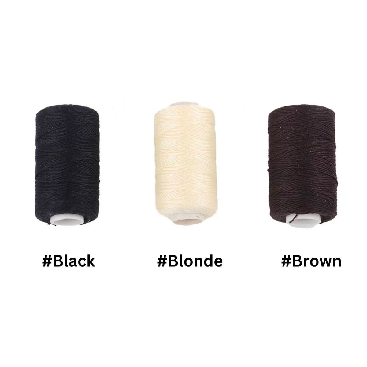 Ugeat Weaving Thread with Hair Weft C-Type Weaving Needle For Salon