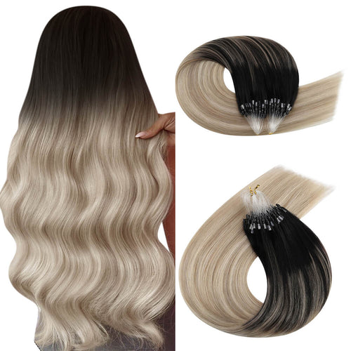Micro Fusion Hair Extensions For Thin Hair to Add Volume and Length ...