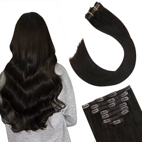 Pure Color Clip in Hair Pieces to Add Volume in easily way – UgeatHair ...