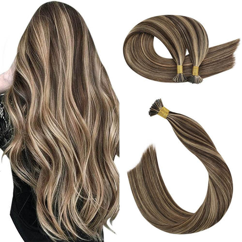 I tip Hair Extensions Human Hair Full Head for Sale – UgeatHair ...